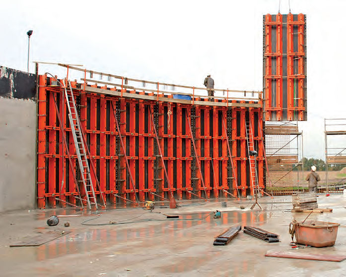 Frame formwork - TTR - PASCHAL - modular / circular / reusable