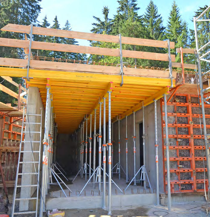 Frame formwork - PASCHAL - reusable / metal / plywood