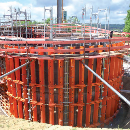 Frame formwork - Compatibility - PASCHAL - modular / reusable / metal