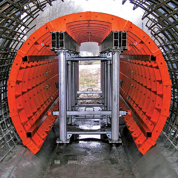 Frame formwork - domes - PASCHAL - modular / curved / circular