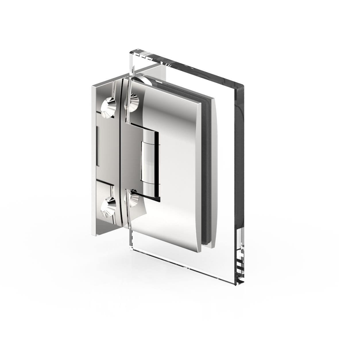 Glass door hinge - PONTERE : 8408 - PAULI FRANCE - for shower door ...