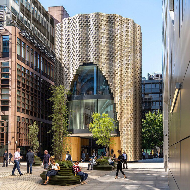 Aluminum wall cladding panel - DURANIZE HIGH GLOSS - POHL Metal Systems ...