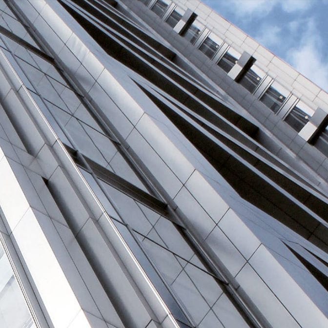 Aluminum wall cladding panel - DURANIZE BRIGHT SPARKLE - POHL Metal ...