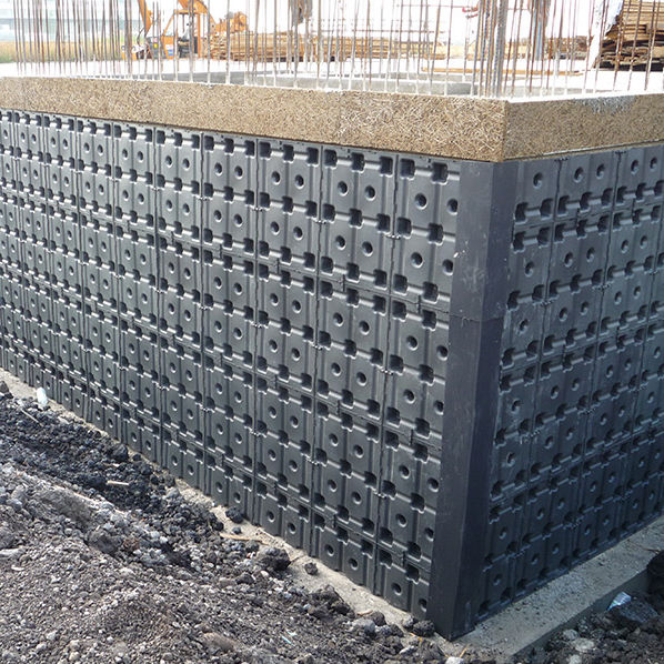 Polypropylene ventilated facade - SKUDO - PROJECT FOR BUILDING SPA