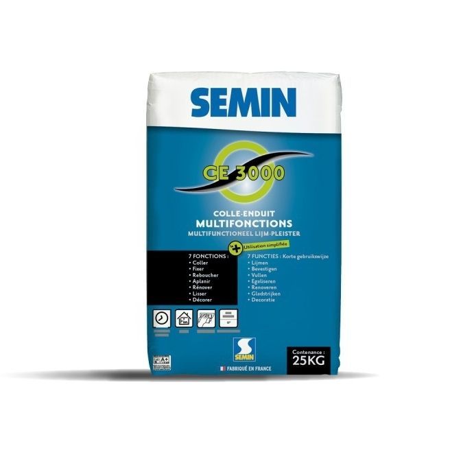 Jointing coating - CE 3000 - SEMIN - filling / smoothing / for indoor use