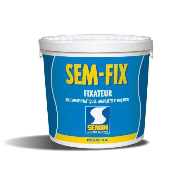 Resin-based glue - SEM-FIX - SEMIN - for concrete / plaster / for floor