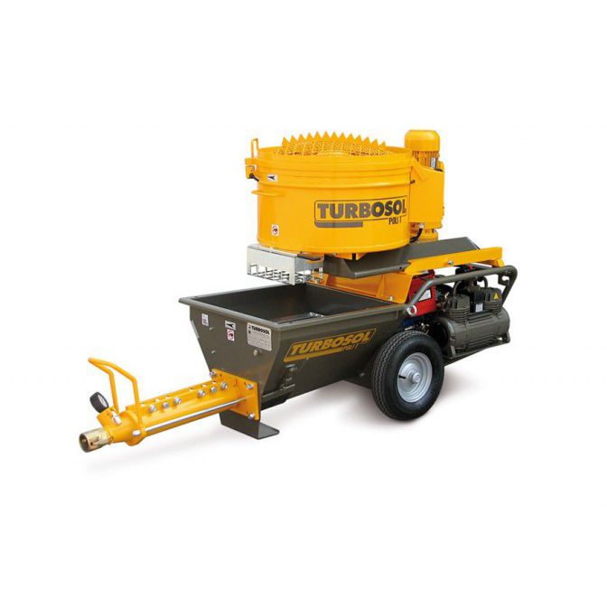Plaster spraying machine - POLI T - TURBOSOL PRODUZIONE SPA - for mortar