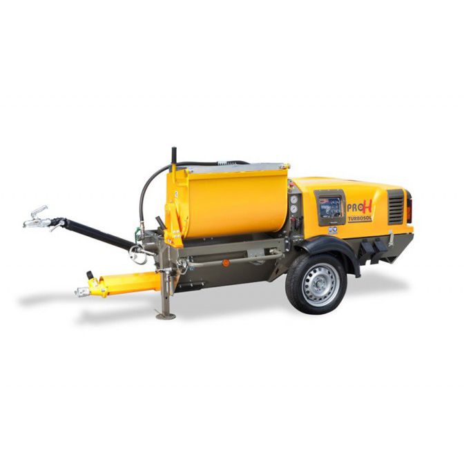 Plaster spraying machine - PRO H DM - TURBOSOL PRODUZIONE SPA - for mortar
