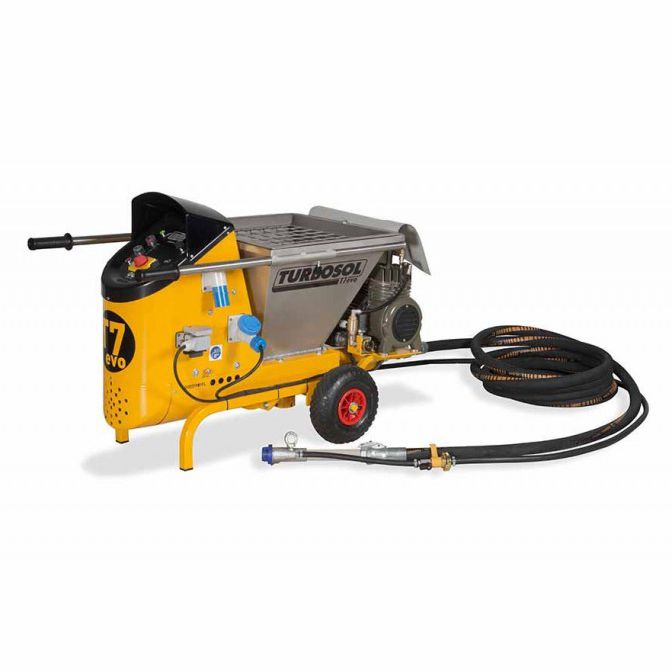 Plaster spraying machine - T7 EVO - TURBOSOL PRODUZIONE SPA