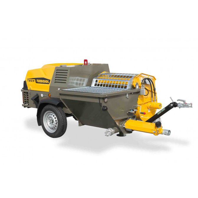Plaster spraying machine - T20X - TURBOSOL PRODUZIONE SPA - for mortar
