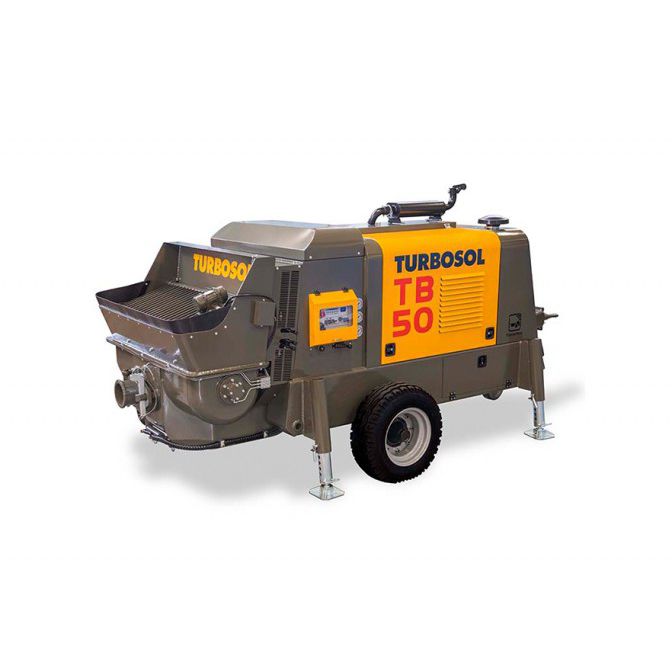 Stationary concrete pump - TB 50 - TURBOSOL PRODUZIONE SPA