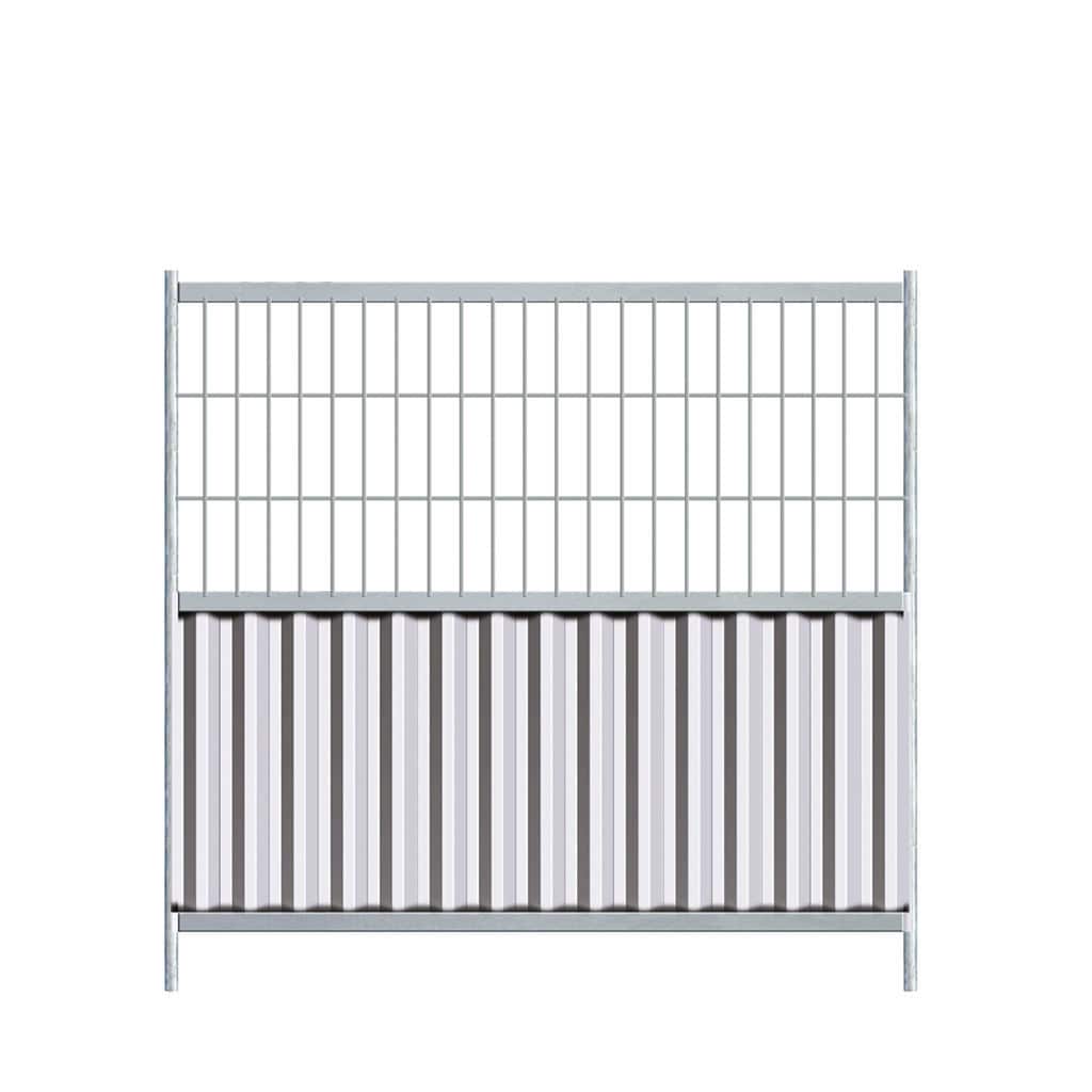 Fence with panels - 100-1000 - BATISEC - for construction site ...