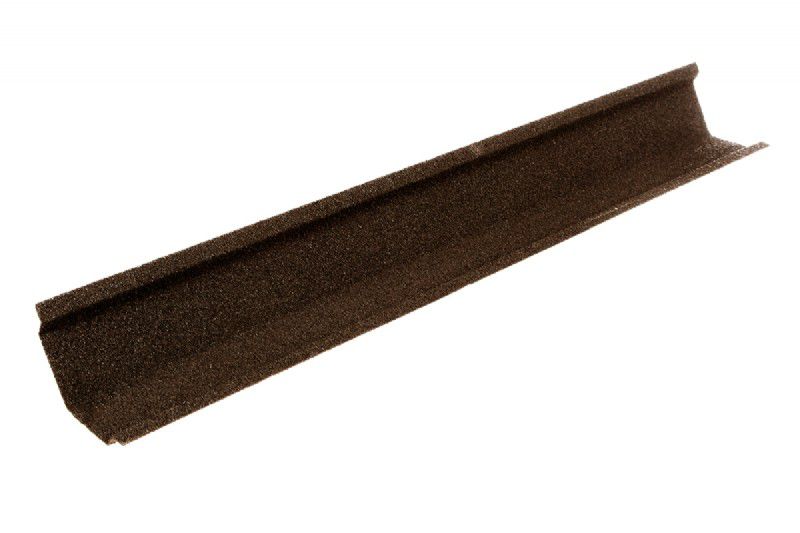 V-shaped roof gutter - METAL VALLEY - BRITMET TILEFORM LTD