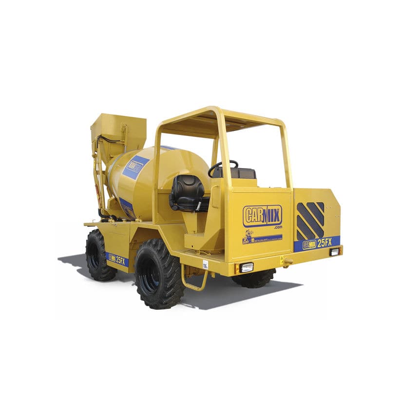 Diesel self-loading concrete mixer - 25 FX - CARMIX - electric / for ...
