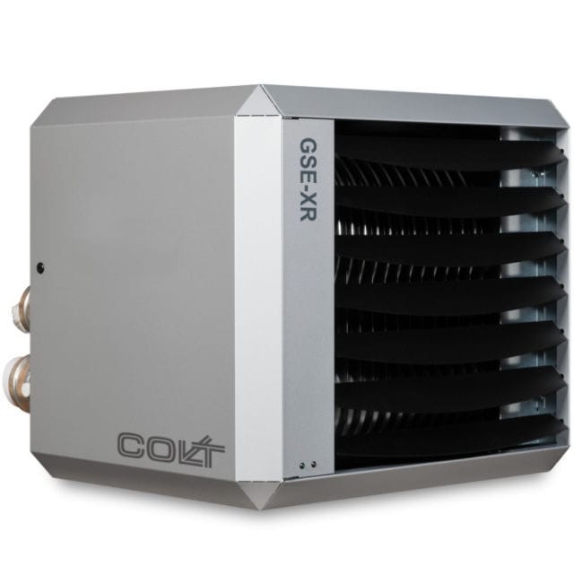 Gas air heater - GSE-XR - COLT FRANCE - wall-mounted