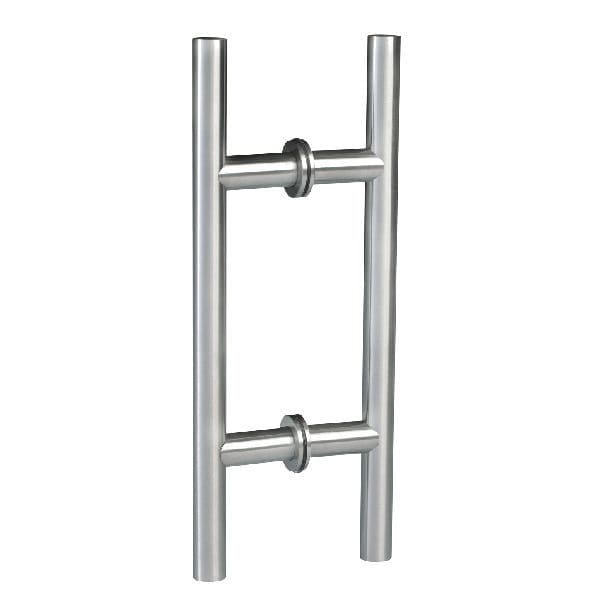 Door handle - T-Line - DM043 - DESIGN-MAT - brushed stainless steel ...