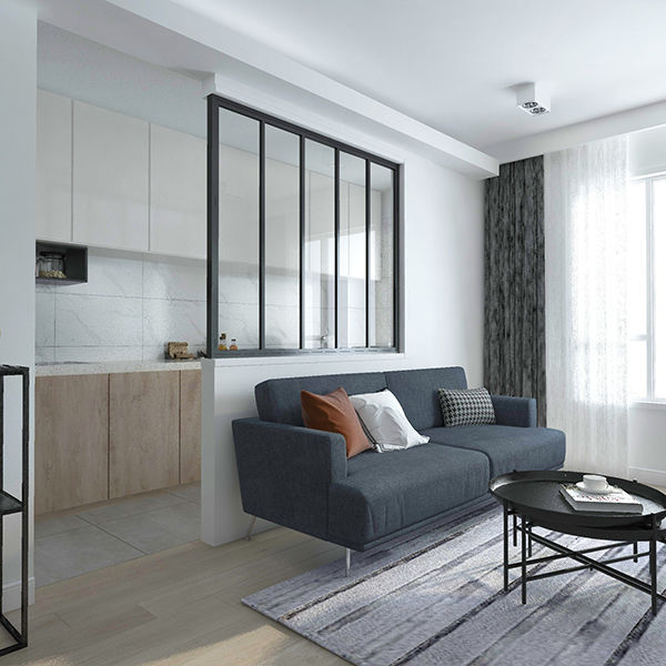 Tempered glass panel - BARIO - DESIGN-MAT - transparent / for partition ...