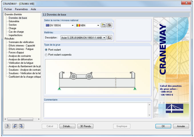 Design software - CRANEWAY 8.XX - DLUBAL GMBH ING- SOFTWARE - computer-aided engineering / for ...