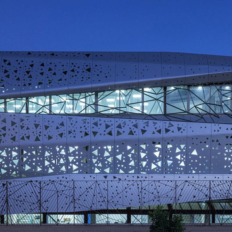 Aluminum composite panel - ETALBOND® FR - ELVAL COLOUR - cover ...