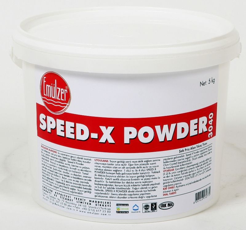 Leak-proofing mortar - SPEED-X - EMULZER - for concrete / powder ...