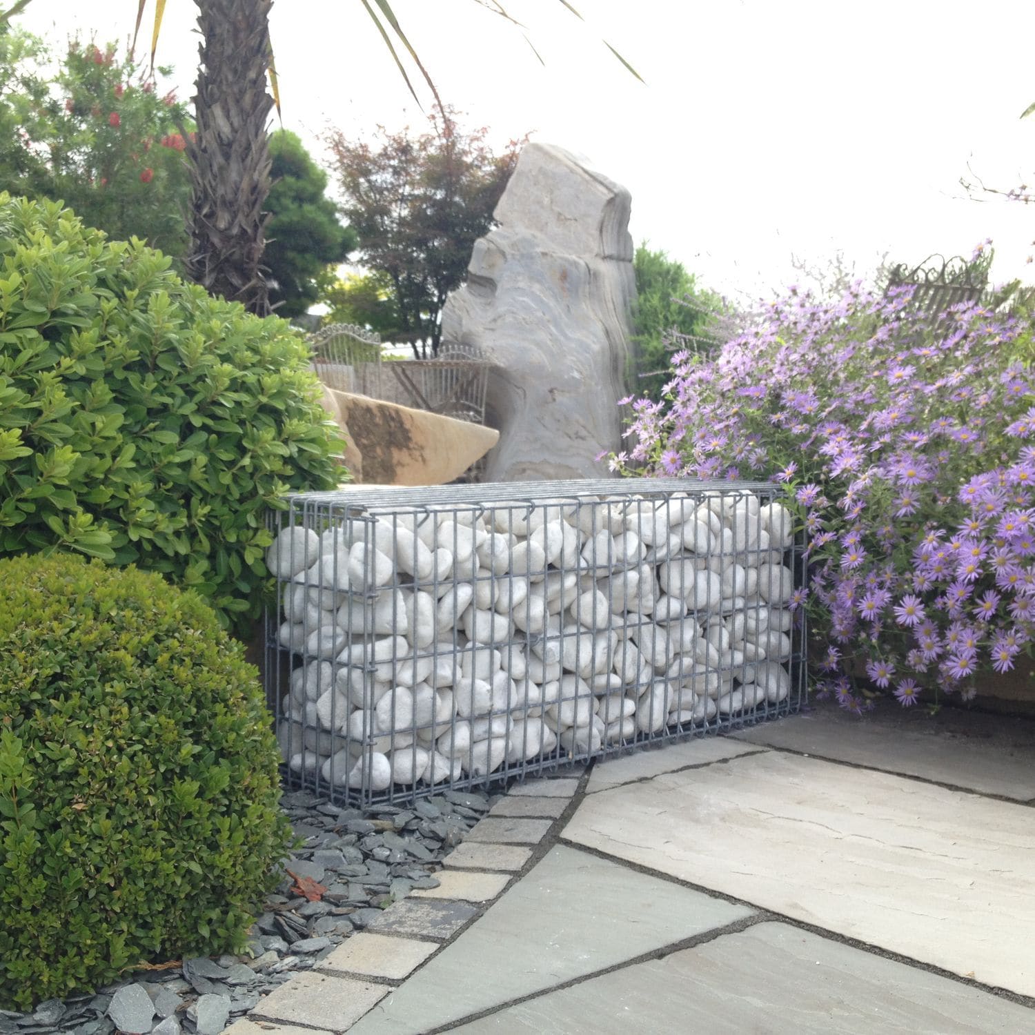 Modular gabion - NATURAL STONE BOX - GABBIONI INSCATOLATI - GRANULATI ...