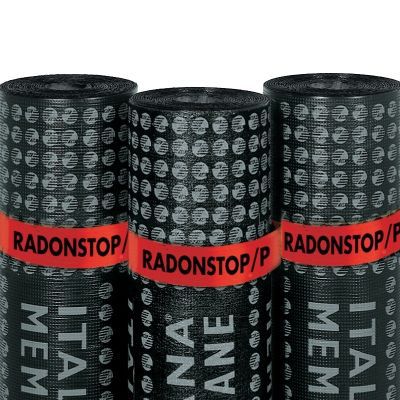 Asphalt radon barrier membrane - RADONSTOP P - ITALIANA MEMBRANE SPA ...