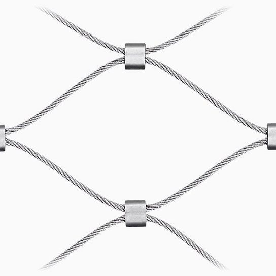 Stainless steel wire mesh - JAKOB FRANCE - for interior / for exterior ...