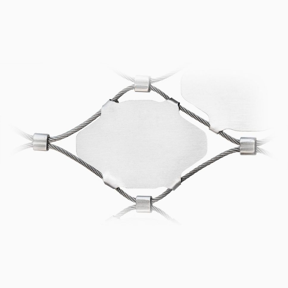 Stainless steel wire mesh - ID - JAKOB FRANCE - for interior / for ...