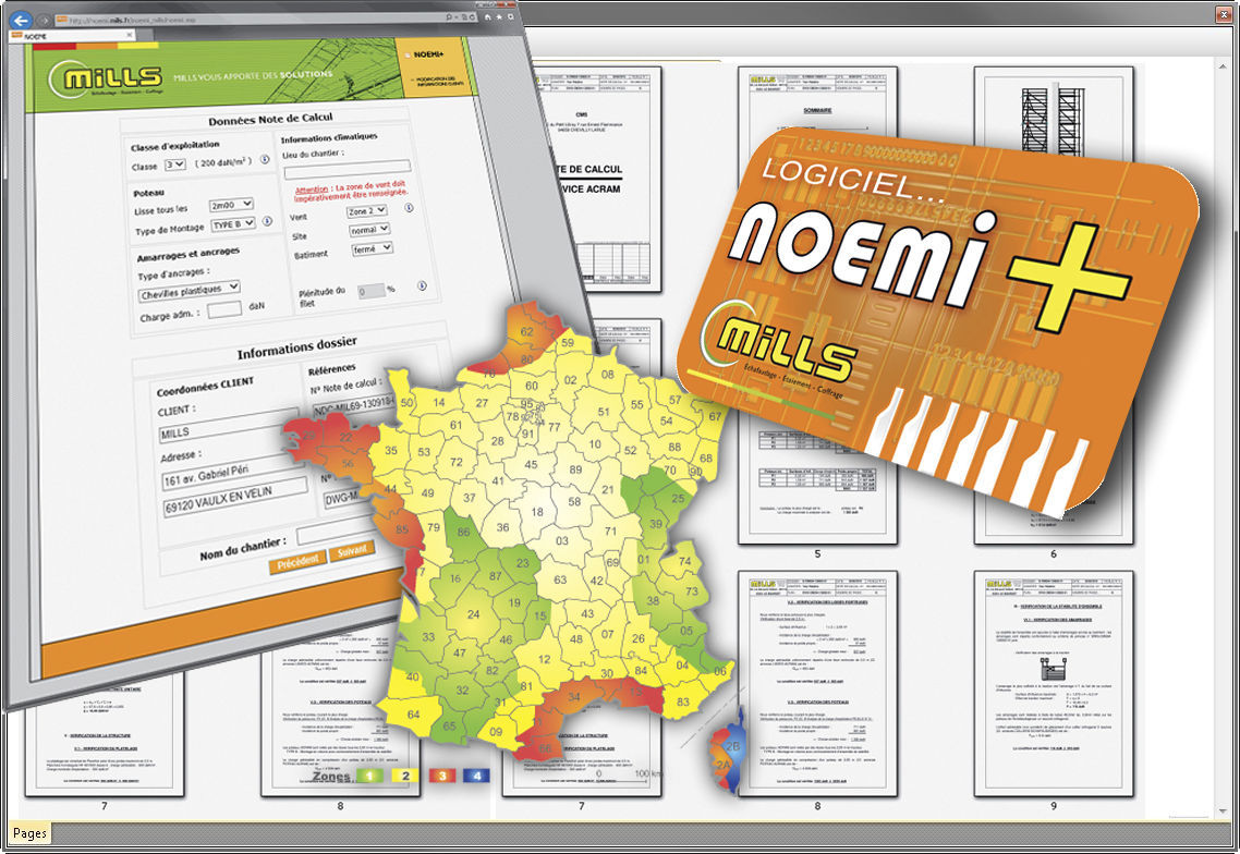 Structural calculation software - NOEMI + - MILLS - for steel ...