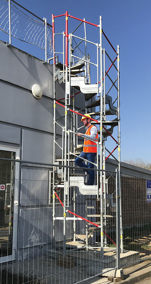 Metal scaffolding - Escalib Hexagonal - MILLS - high