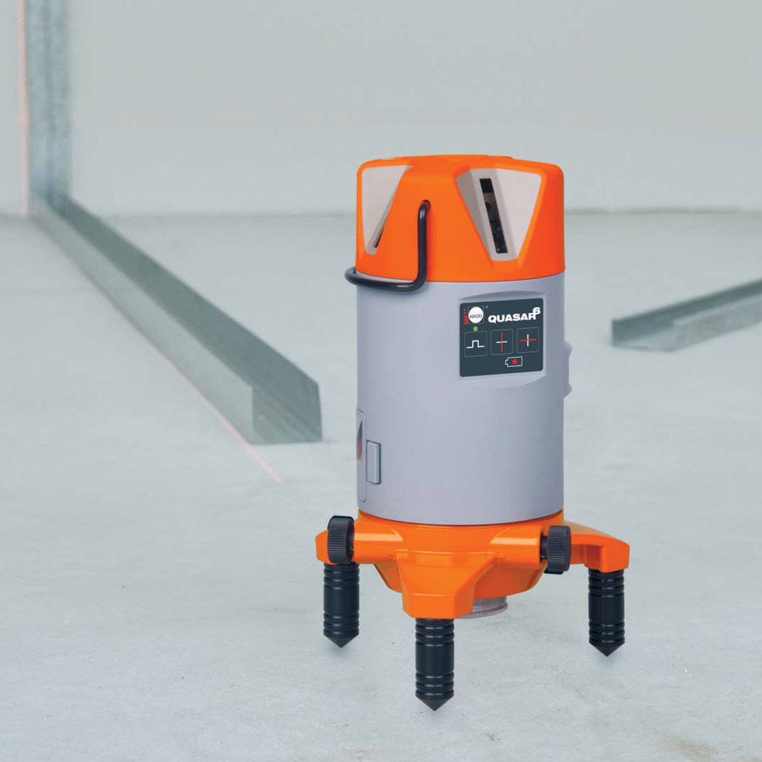 Laser level - QUASAR 6 - NEDO - robust / horizontal / vertical