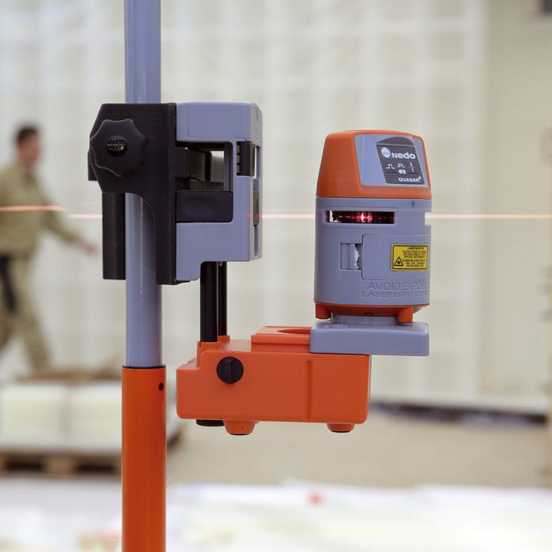Laser level - QUASAR 4 - NEDO - robust / horizontal / vertical