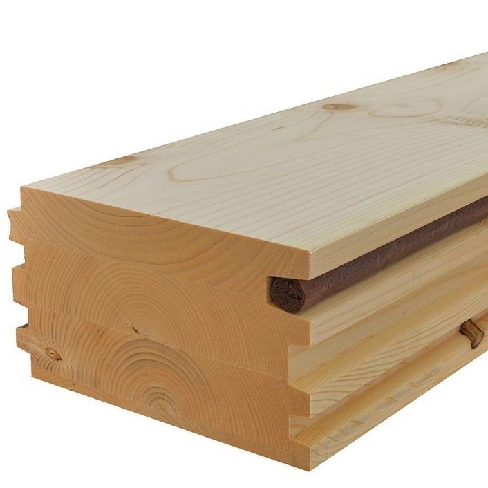 Fire baulk - DALFEU® - SIMONIN - wood / glue-laminated wood