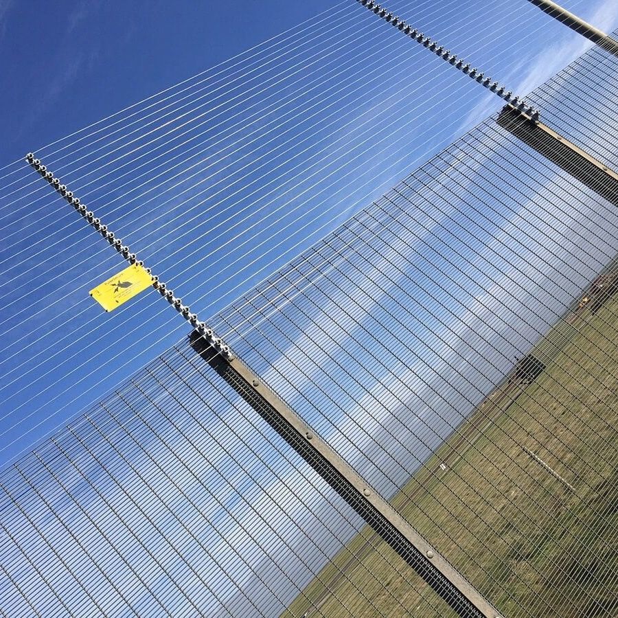 Welded mesh fence - TriProtect Perimeter Security - ZAUN FENCING ...