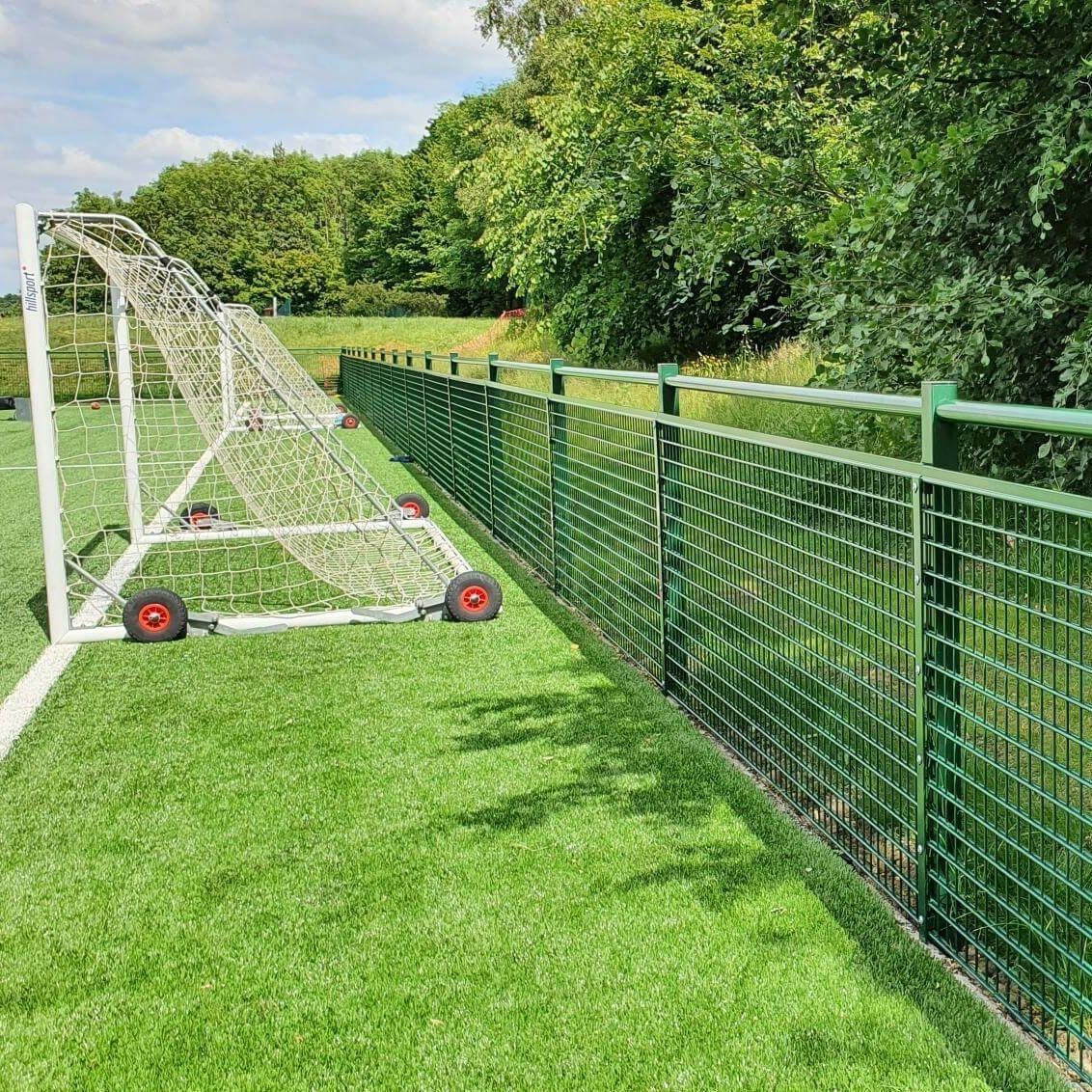 Welded mesh fence - Spectator - ZAUN FENCING - for sports fields ...