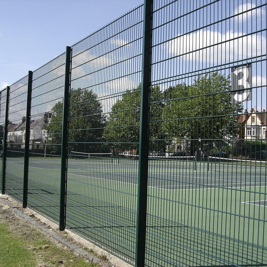 Wire mesh fence - Advantage Tennis Court - ZAUN FENCING - for sports ...
