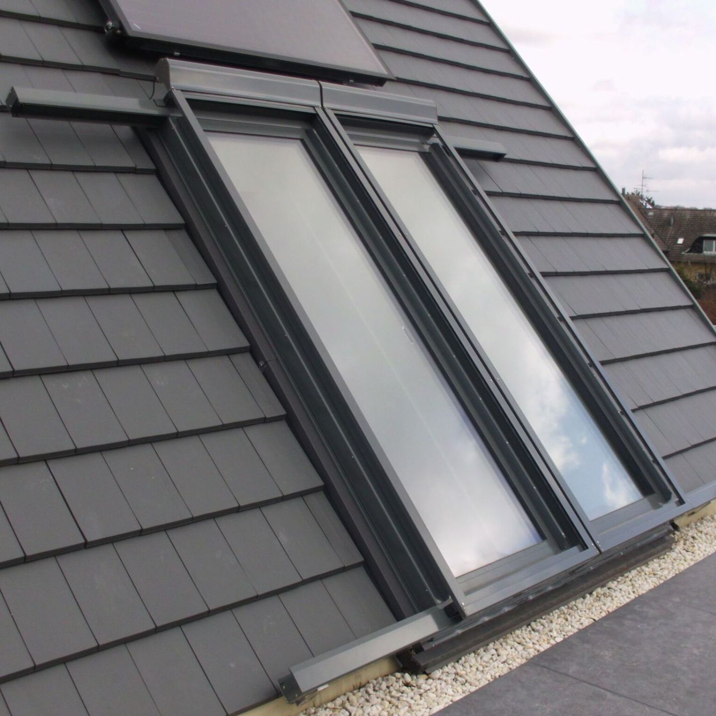 Projection roof window - PREMIUM - Baier GmbH - sliding / metal ...