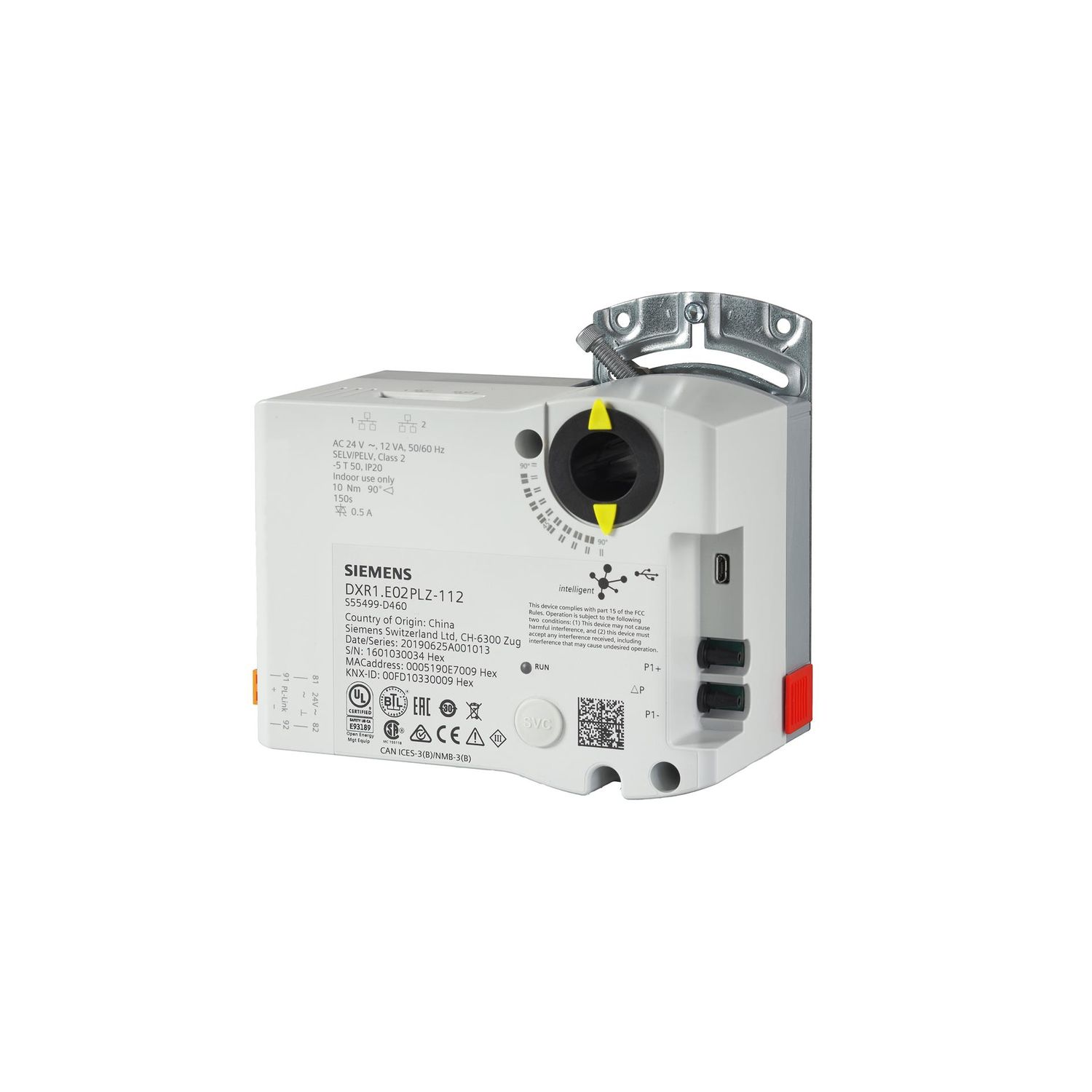 DIN rail actuator - DXR1.E09PDZ-112 - SIEMENS Building Technology