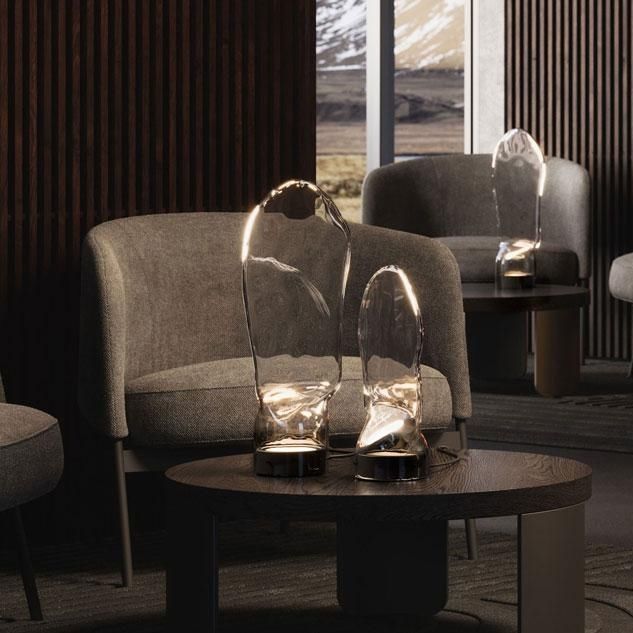 Table lamp - LÀMPARA F69 - FABBIAN ILLUMINAZIONE - anodized aluminum ...