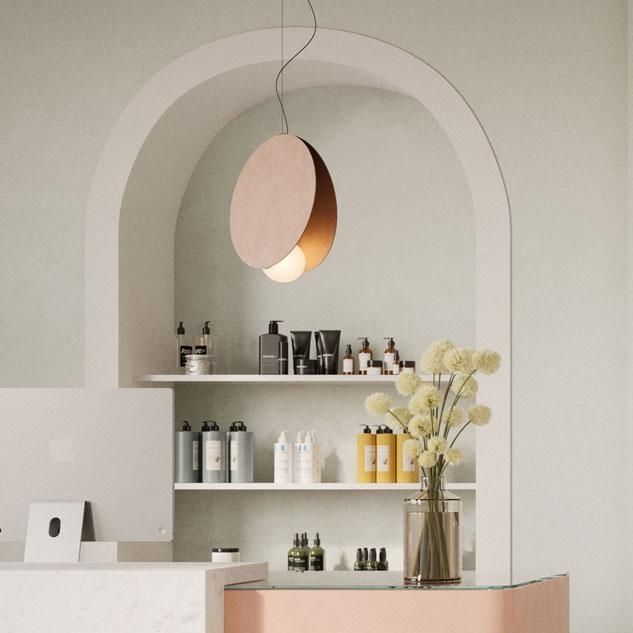 Pendant lamp - AKOYA F61 - FABBIAN ILLUMINAZIONE - metal / blown glass ...