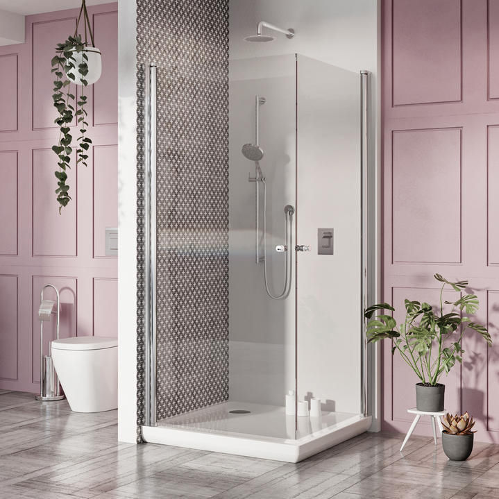 Square shower base - Kanto - BALTECO AS - above floor / Solid Surface ...