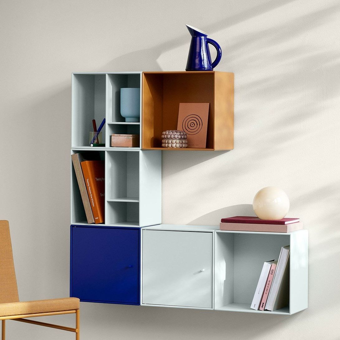 Wall-mounted storage cabinet - Mini 1003 - Montana Furniture - gray ...