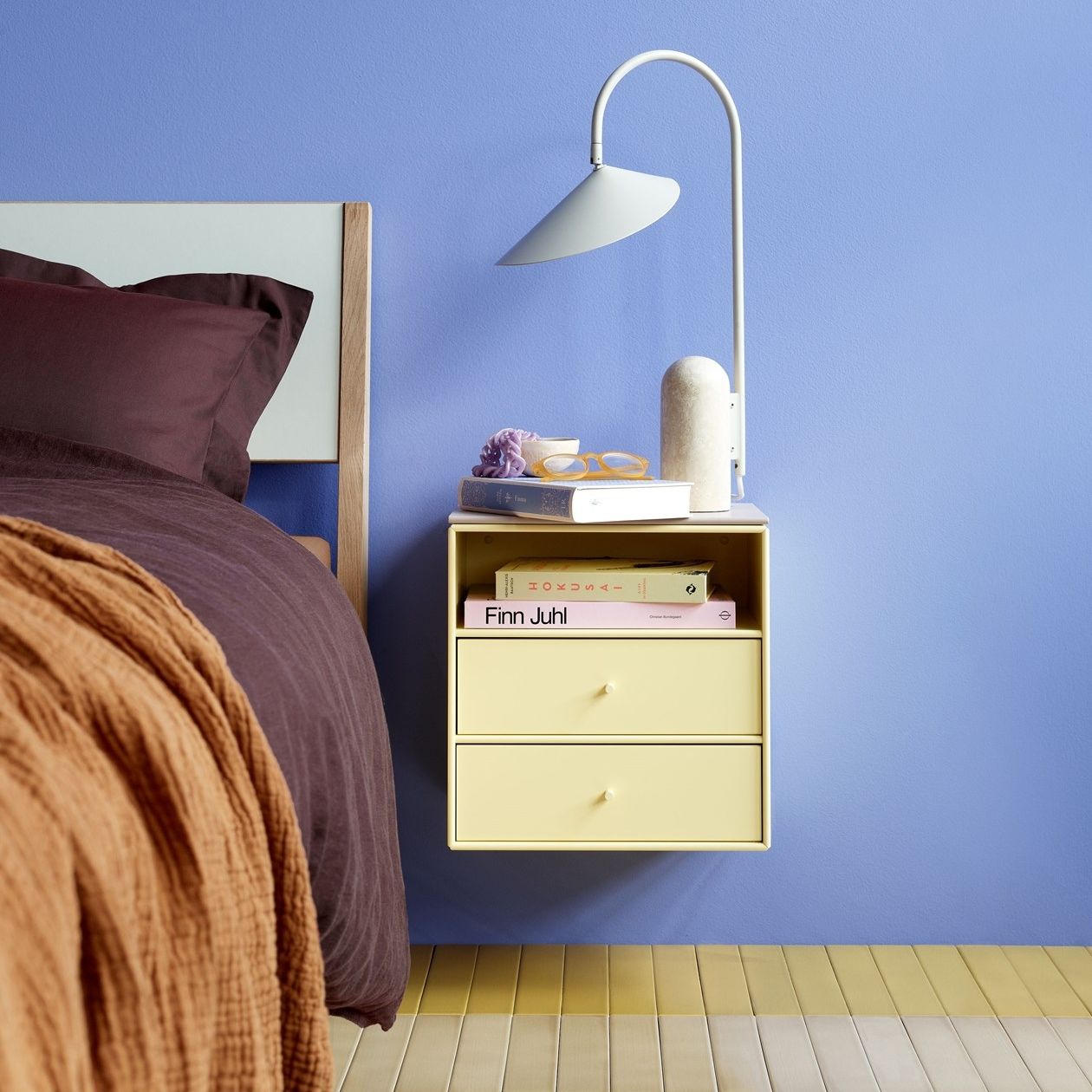 Contemporary bedside table - Mini 1006 - Montana Furniture - lacquered ...