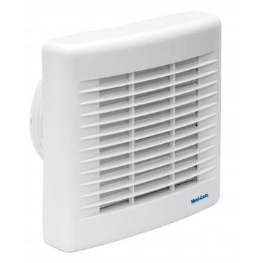 Extractor fan - BAS100 SERIES - VENT-AXIA - axial / wall-mounted / window