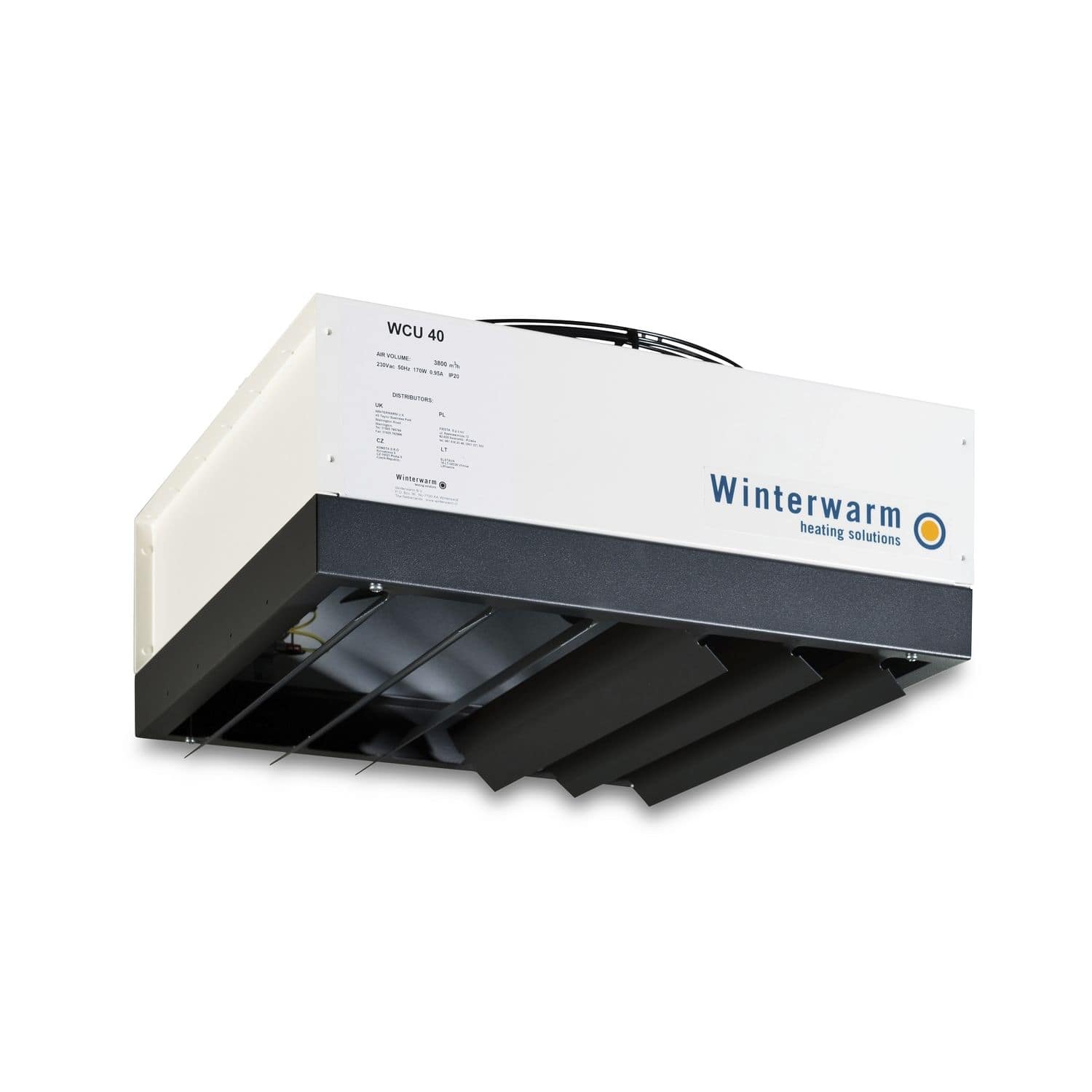Fan heater - WCU 40 - Winterwarm Heating Solutions BV