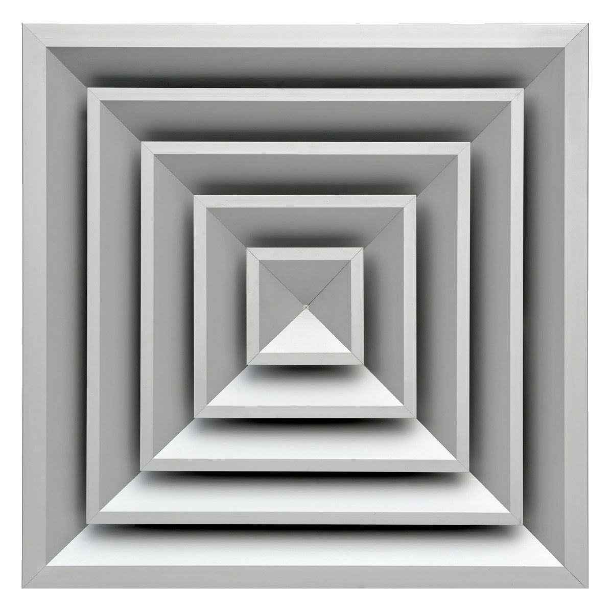 Ceiling air diffuser - AQ - BROFER SRL - square