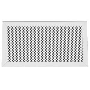 Aluminum ventilation grill - BQF - BROFER SRL - steel / rectangular / white