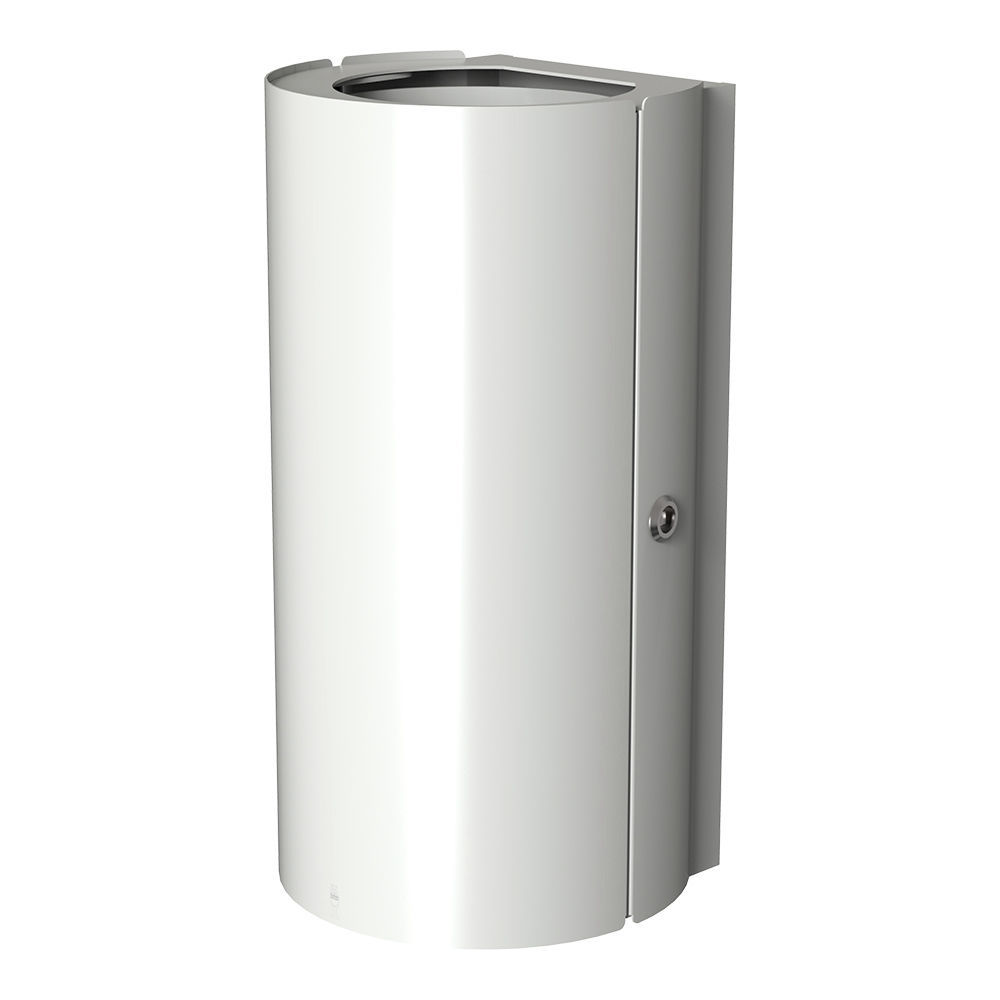 Public trash can - 3320 - DAN DRYER A/S - wall-mounted / stainless ...