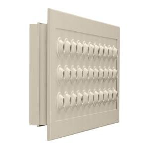 Wall-mounted air diffuser - KVM SERIES - MP3 - rectangular / multi-nozzle