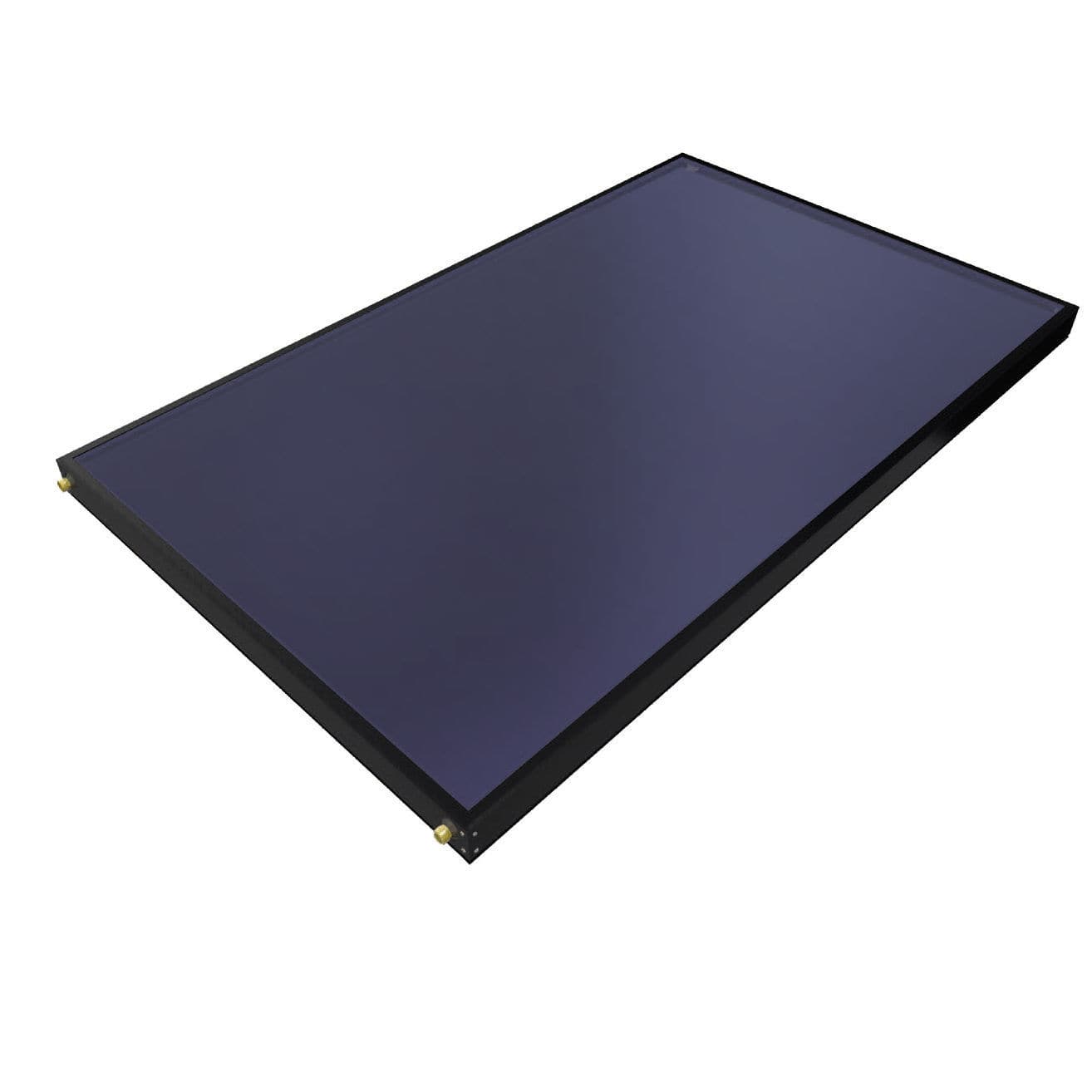 Flat thermal solar collector - WUNDER ALS HORIZONTAL - SOLIMPEKS Solar ...